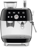 Smeg EGF03BLEU - Espresso koffiemachine met geïntegreerde molen - zwart ...