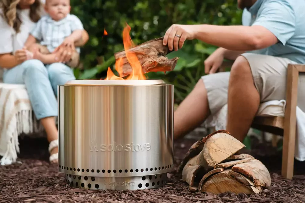 Solo Stove Bonfire vuurkorf met staander uit rvs ø 49.5cm | Profilec.be