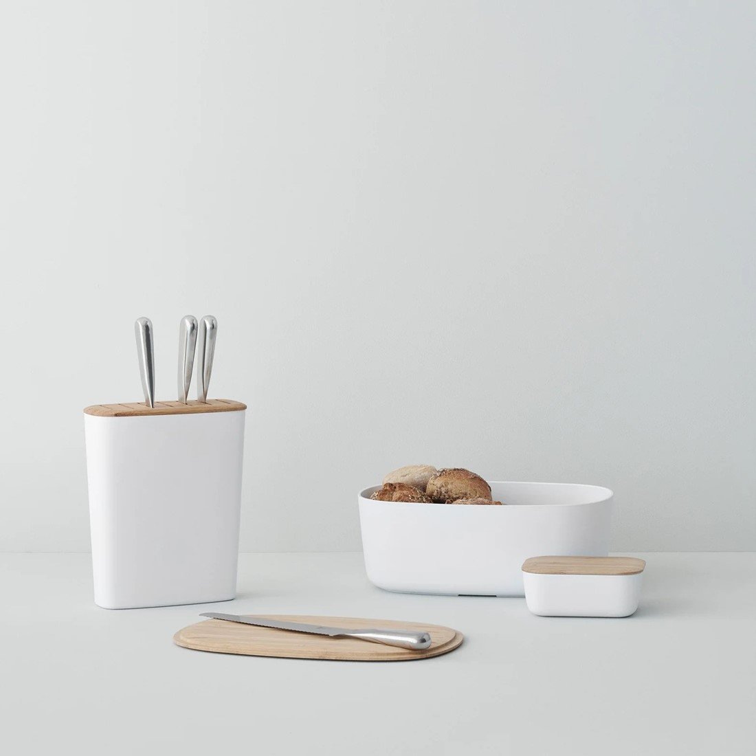 Rig-Tig BOX-IT Broodtrommel 34.5 cm - Wit | Profilec.be