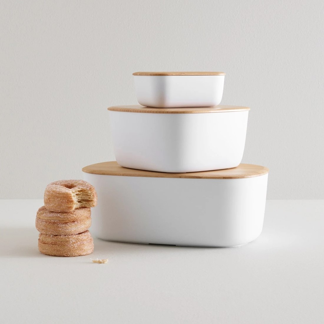 Rig-Tig BOX-IT Broodtrommel 34.5 cm - Wit | Profilec.be