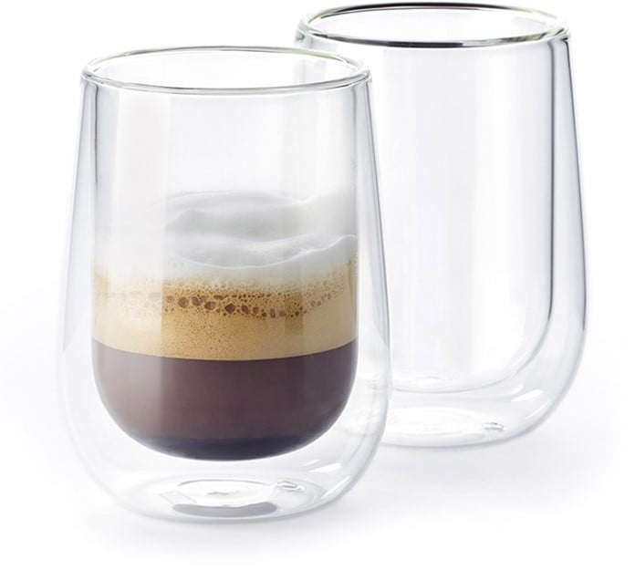 Bialetti Dubbelwandig glas (230ml) - 2pc set | Profilec.be