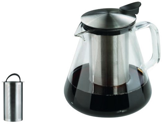 Cilio Theepot 1L met RVS filter | Profilec.be