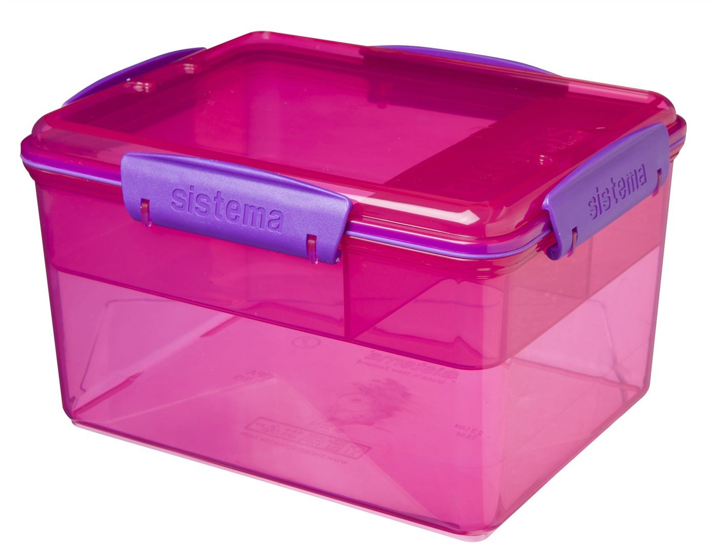 Sistema Trends lunch lunchbox met 4 compartimenten Lunch Tub 2.3L ...